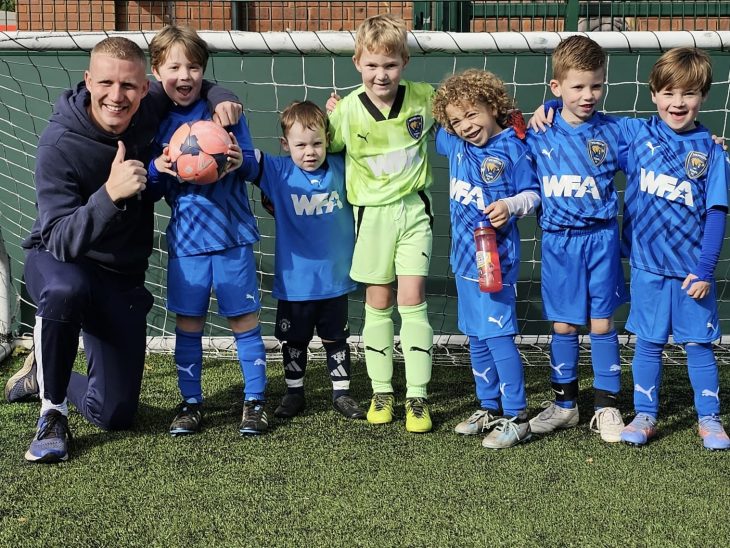 Under 8's Football Training