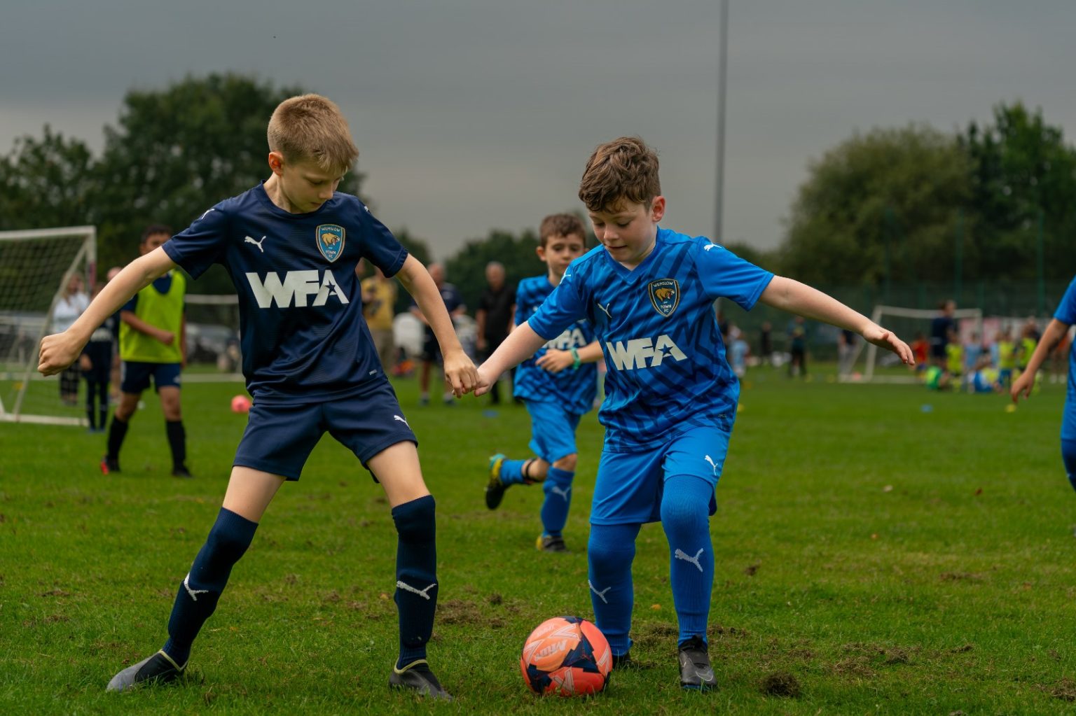 Under 8's Football Training